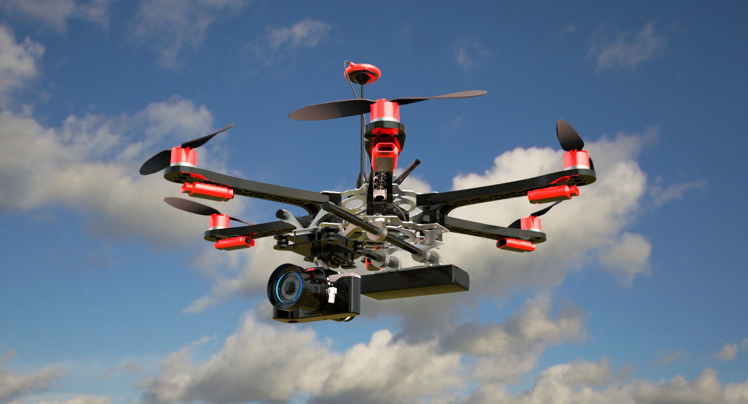 Drone DJI 3D model | CGTrader