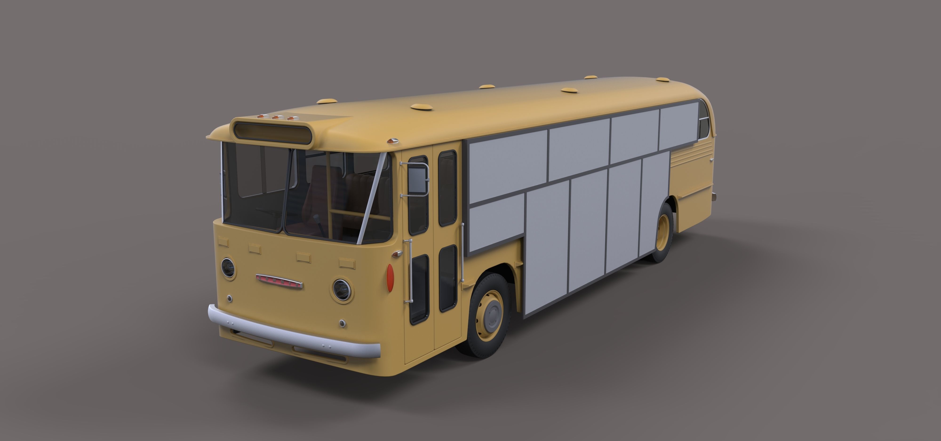 Gate bus from movie Mad Max 2 3D model | CGTrader