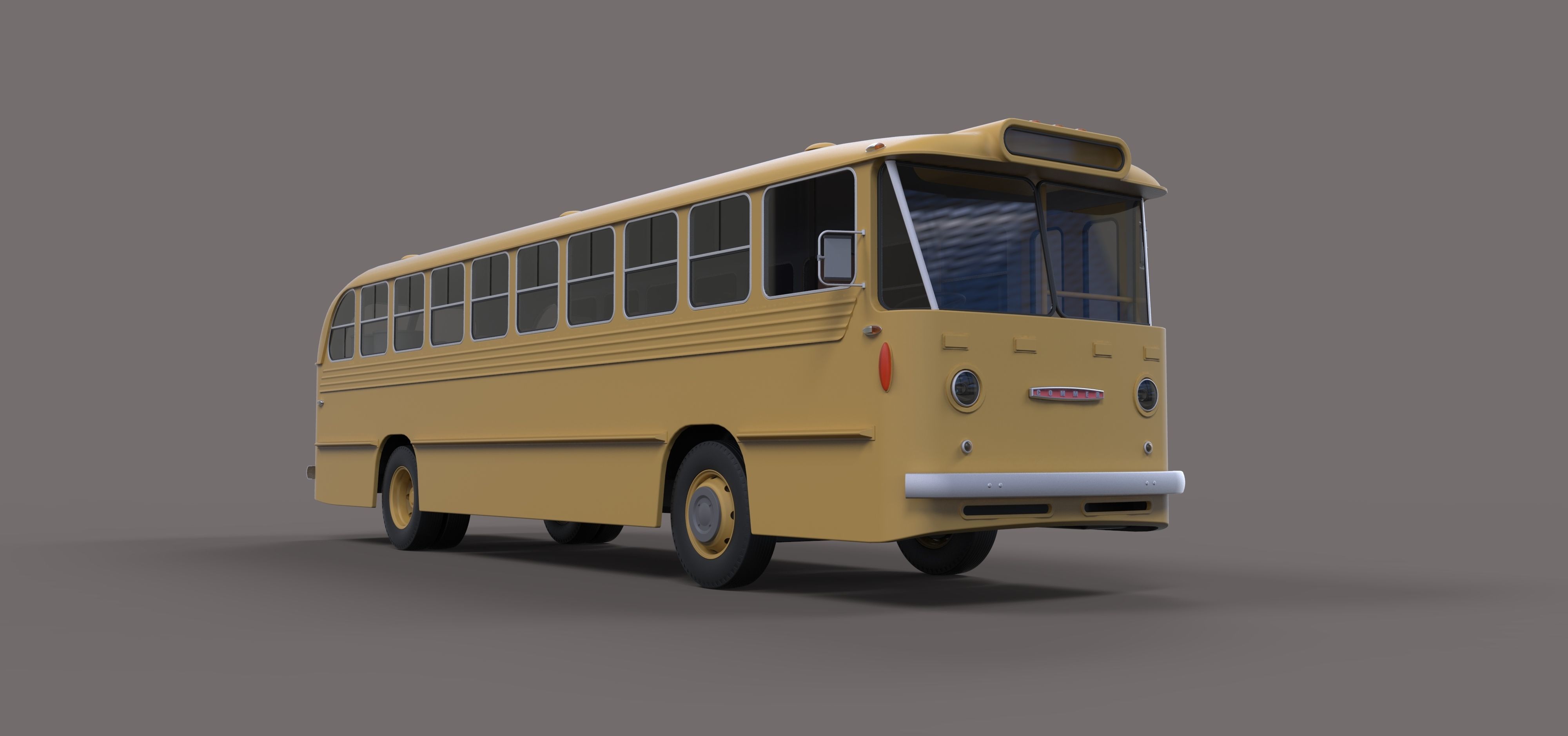 Gate bus from movie Mad Max 2 3D model | CGTrader