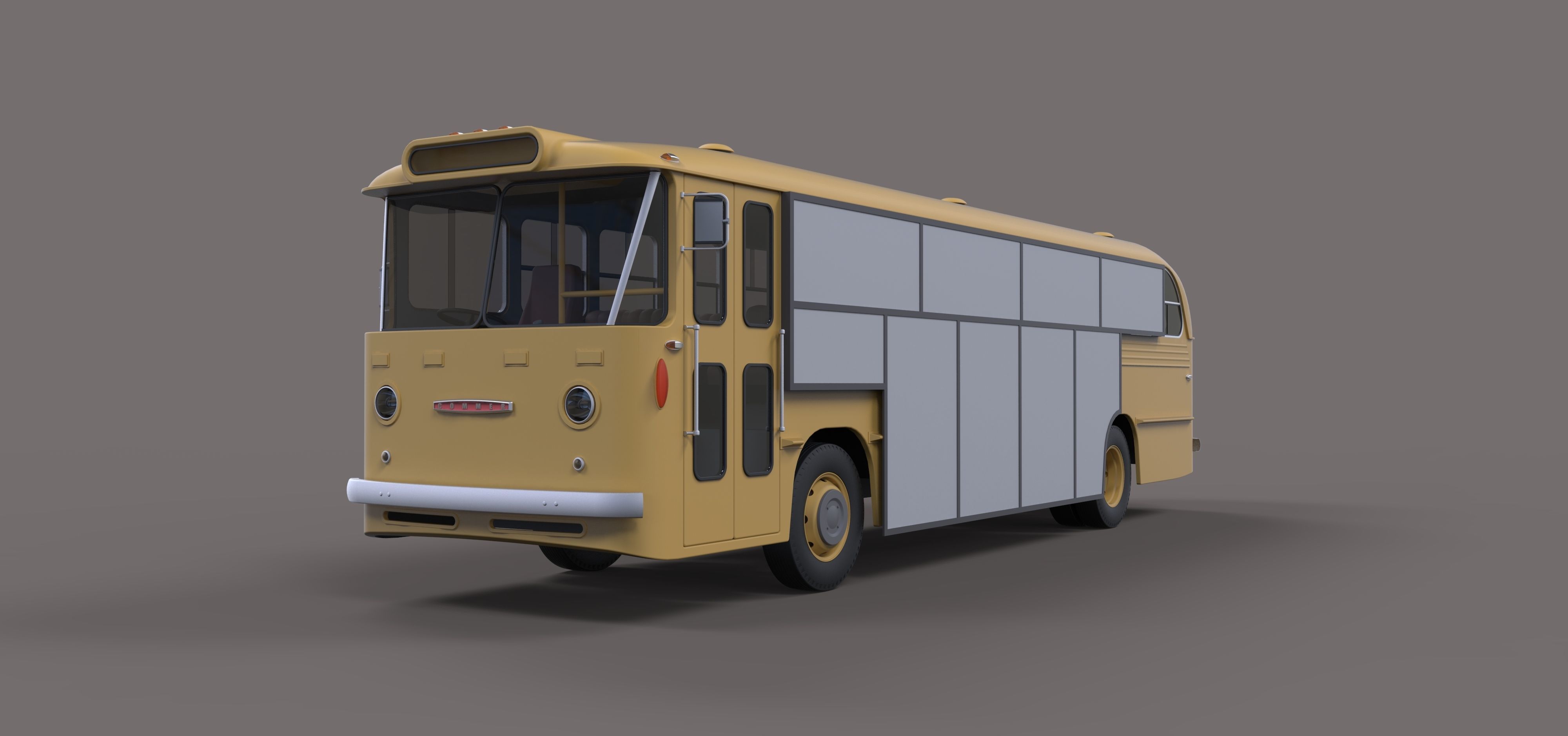 Gate bus from movie Mad Max 2 3D model | CGTrader