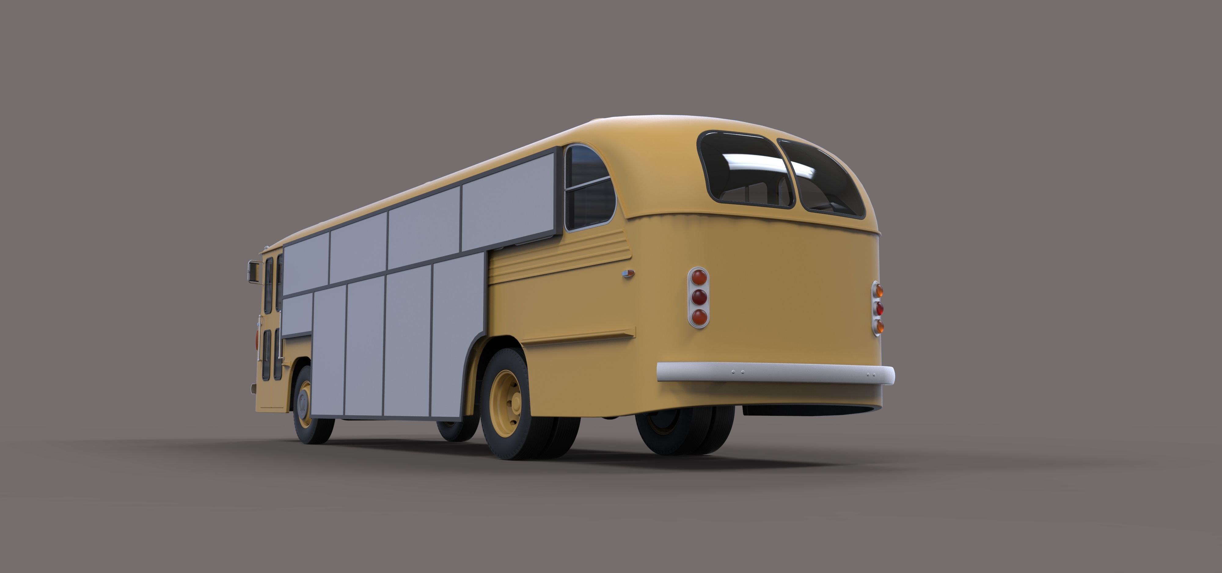 Gate bus from movie Mad Max 2 3D model | CGTrader