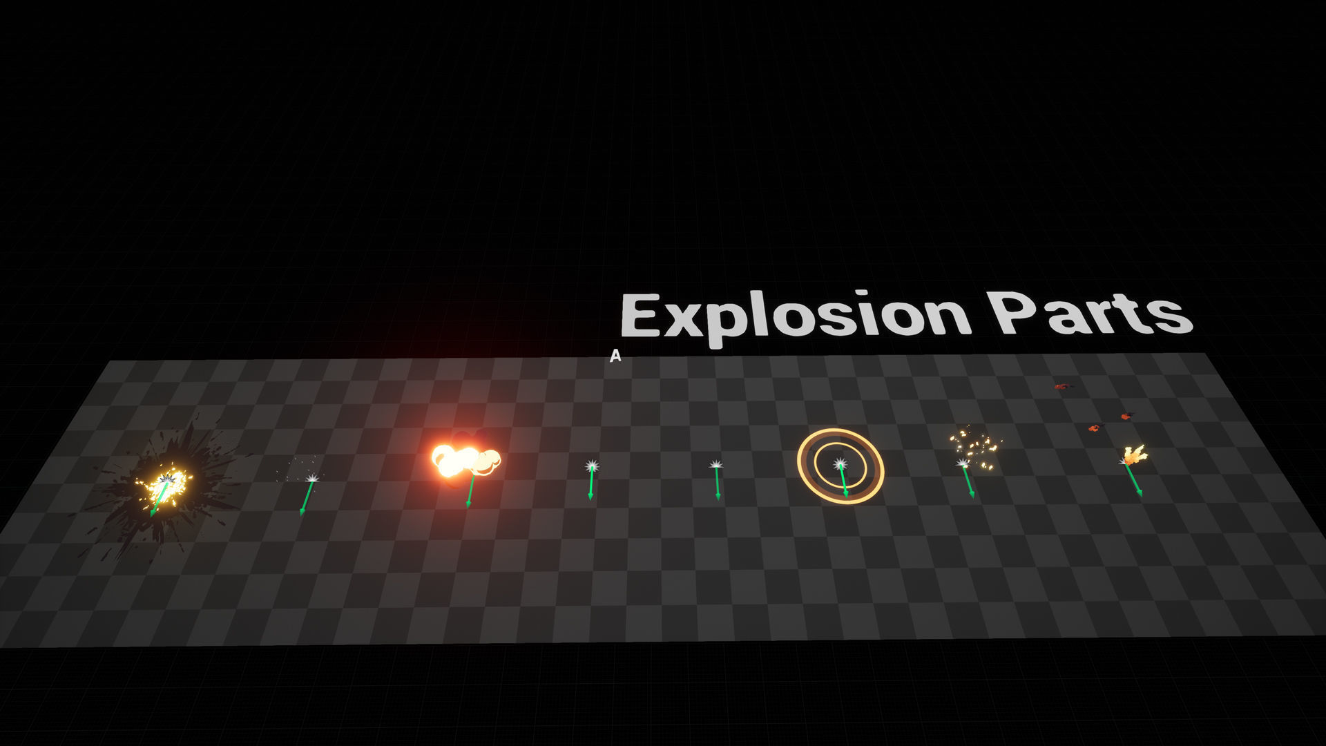 3D model Cartoony Impact - Stylized Particle Simulation VR / AR / low ...