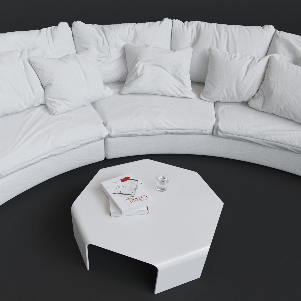 Arflex Ben Ben 3D model | CGTrader