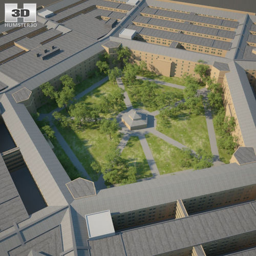 Pentagon Center Courtyard