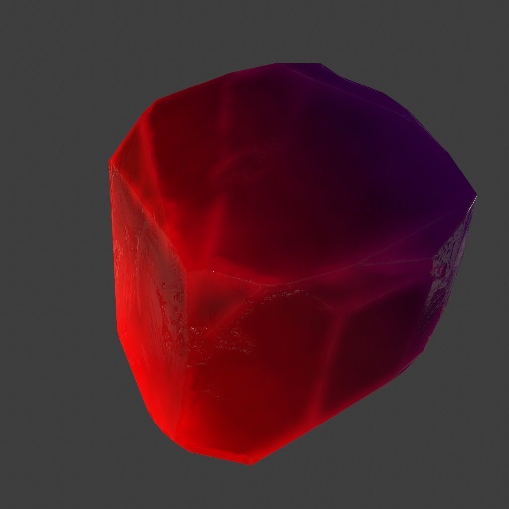 3D model crystal VR / AR / low-poly | CGTrader