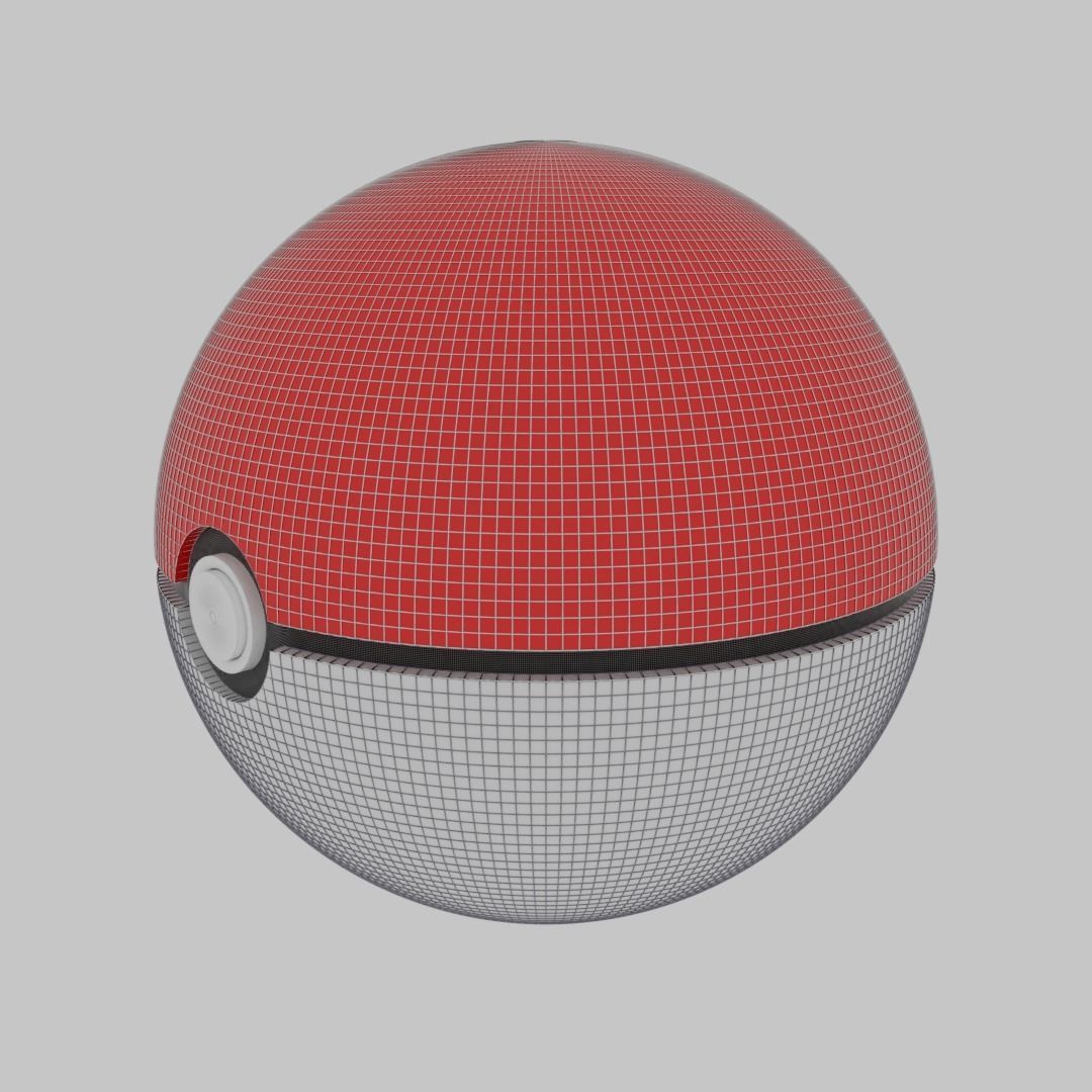 3D model Poke ball original VR / AR / low-poly | CGTrader