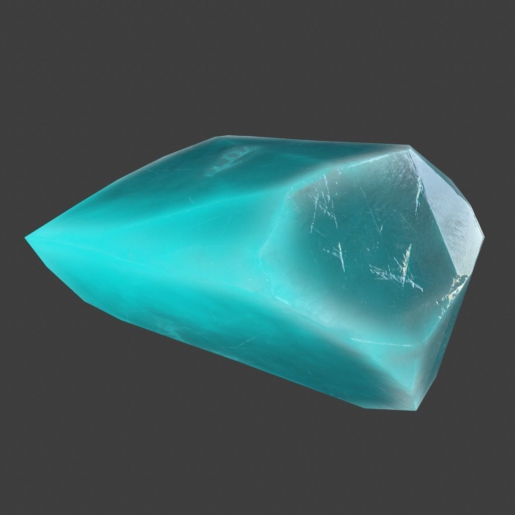3D model crystal stone VR / AR / low-poly | CGTrader
