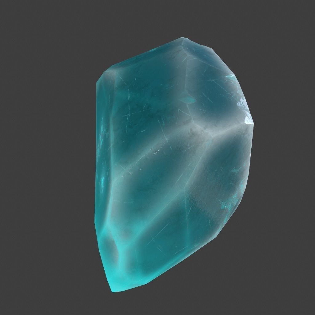 3D model crystal stone VR / AR / low-poly | CGTrader