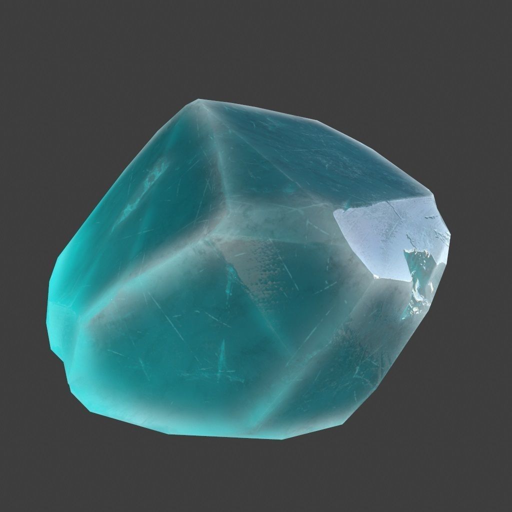 3D model crystal stone VR / AR / low-poly | CGTrader