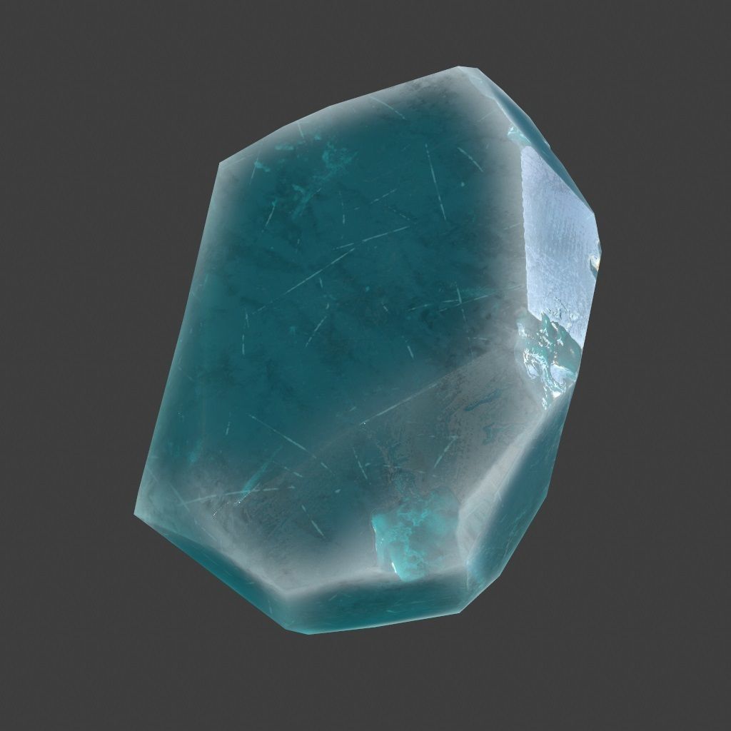 3D model crystal stone VR / AR / low-poly | CGTrader
