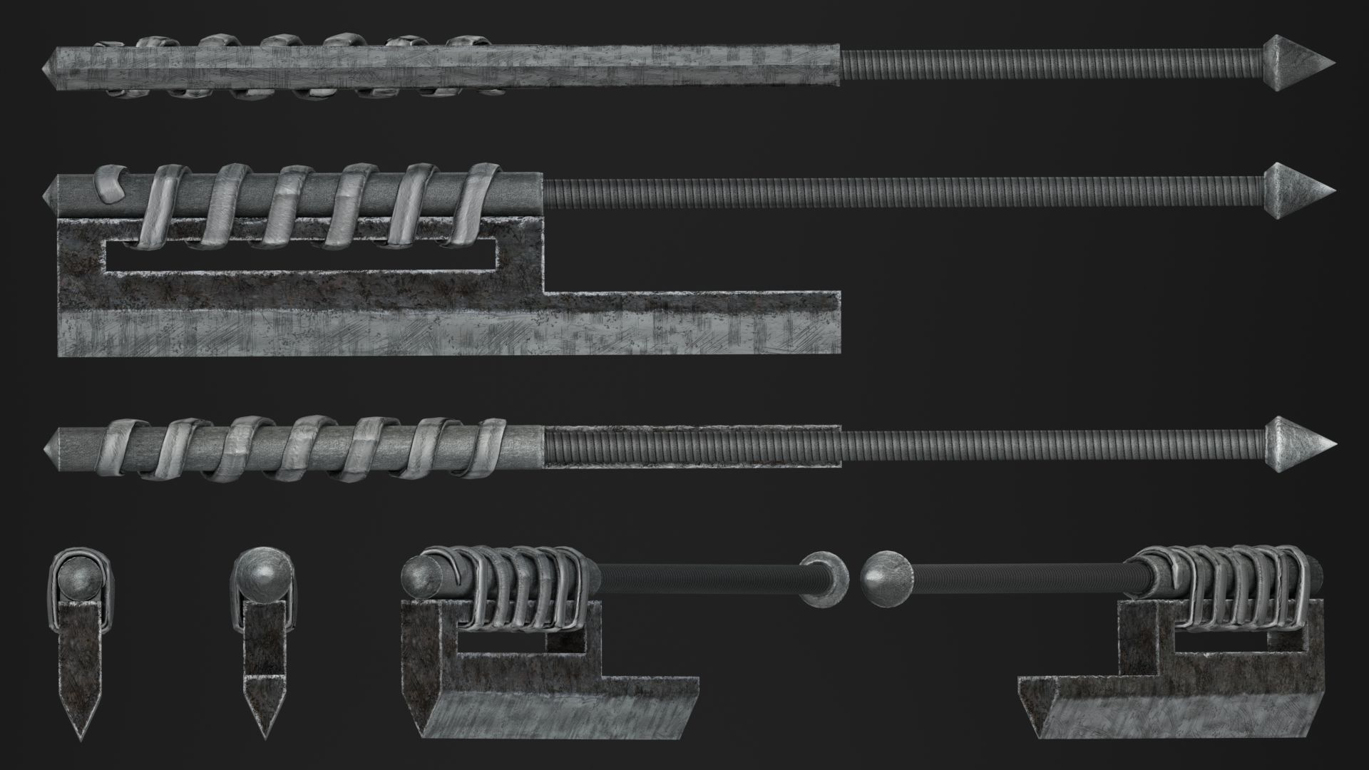 3D model One hit sword VR / AR / low-poly | CGTrader