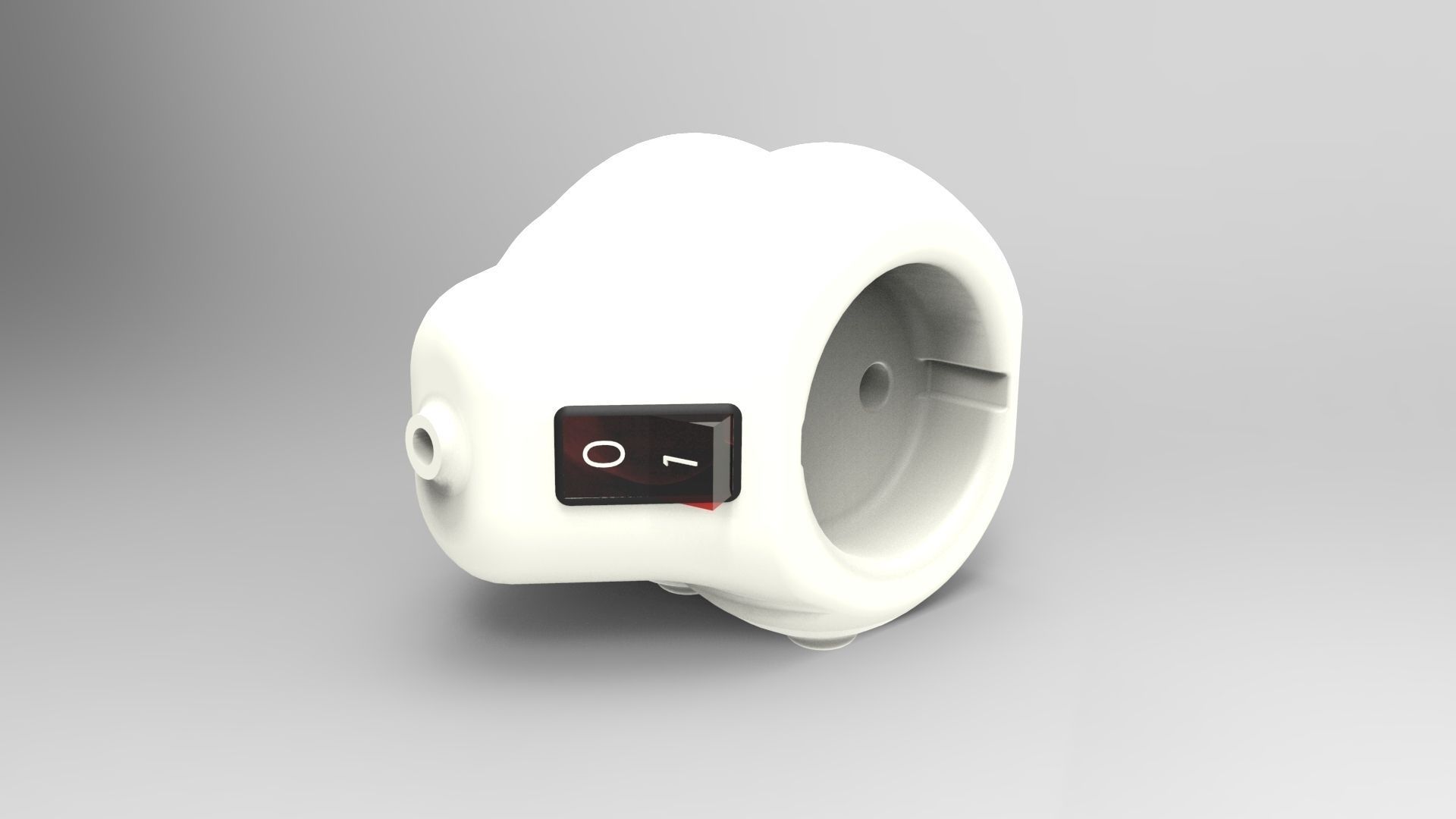 Commel socket 3D model | CGTrader