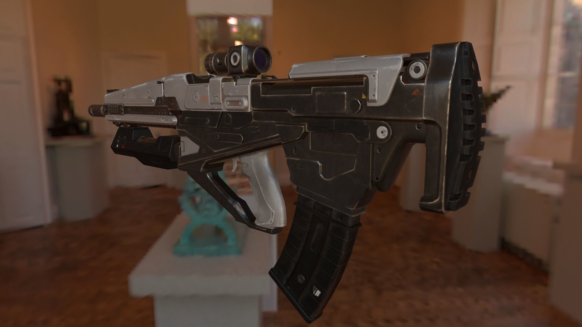 Machine Gun 3D model | CGTrader