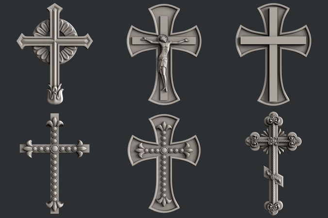 3d STL models for CNC set cross 3D model | CGTrader