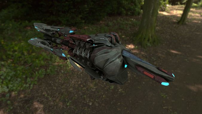 3D model Reaper Gun Concepts VR / AR / low-poly | CGTrader