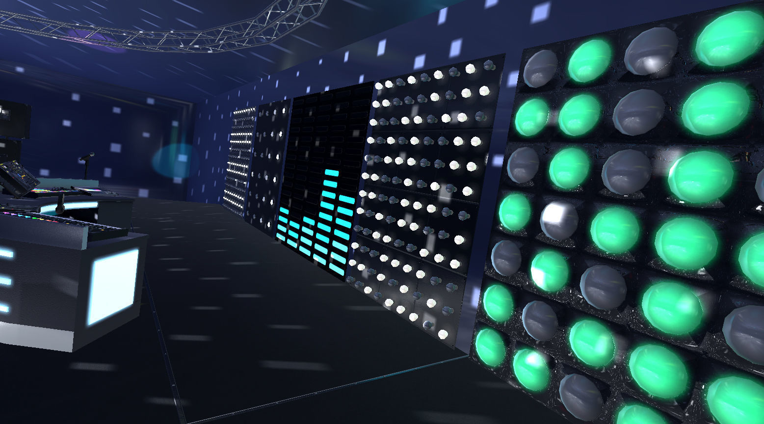 3D model Stage Equipment for Unity and Unreal VR / AR / low-poly rigged ...