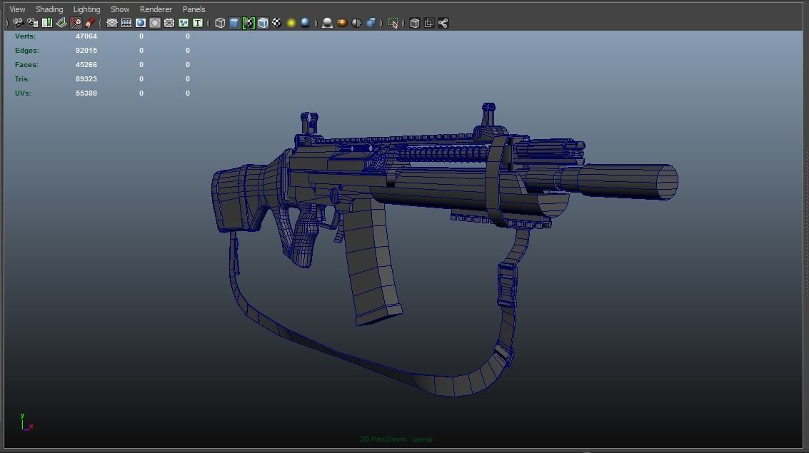3D model Weapon Maverick AR VR / AR / low-poly | CGTrader