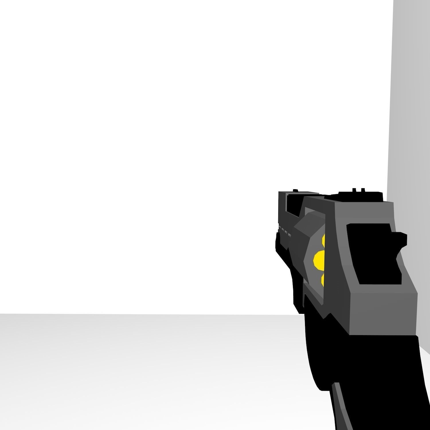 3D model Low Poly Python Pistol VR / AR / low-poly | CGTrader