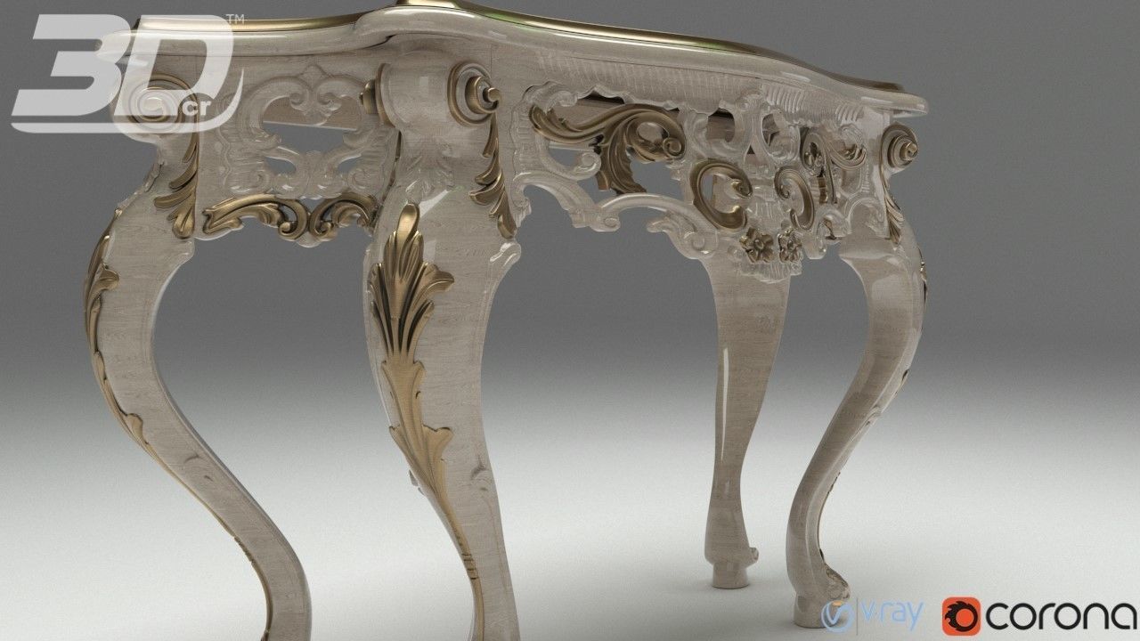 Candace Side Table 3D model | CGTrader