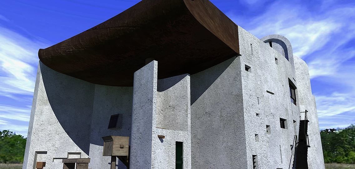 Capilla de Ronchamp 3D model | CGTrader