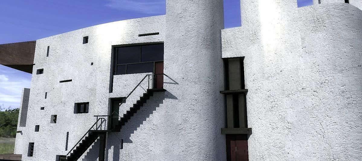 Capilla de Ronchamp 3D model | CGTrader