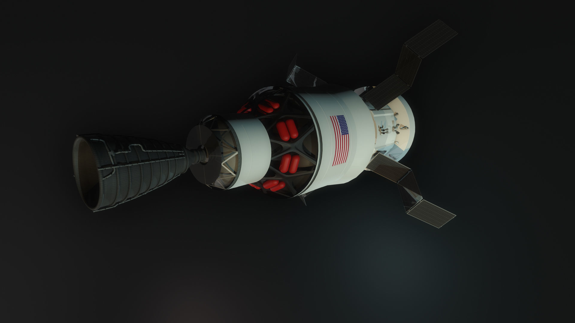 NASA SLS Space Launch System 3D model | CGTrader