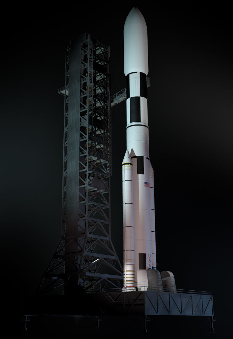 NASA SLS Space Launch System 3D model | CGTrader