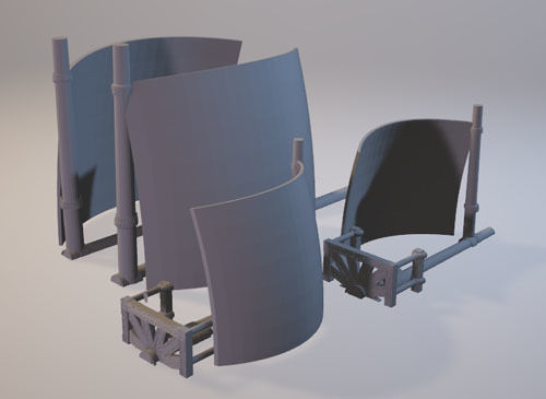 Cog ship -stl file- 3D model 3D printable | CGTrader