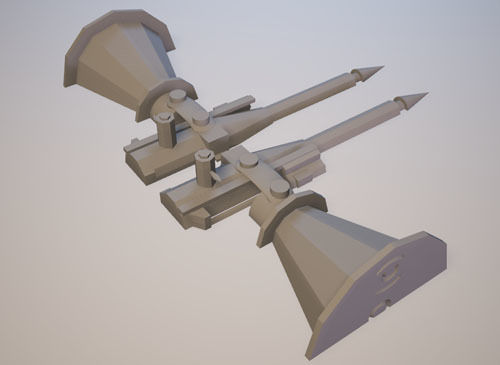 cannons harpoon and more for 3d printing -STL file- 3D model 3D ...