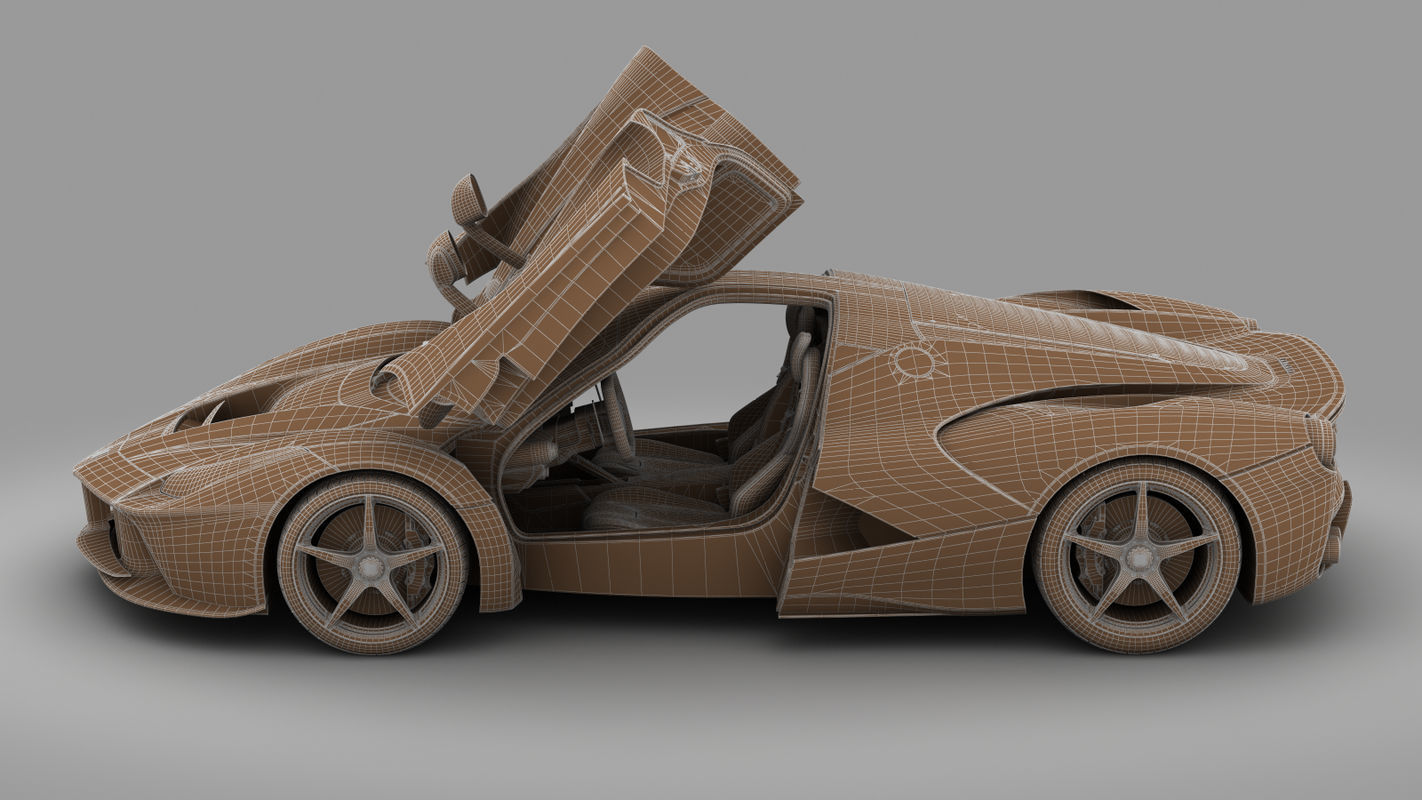 Ferrari LaFerrari 3D model | CGTrader