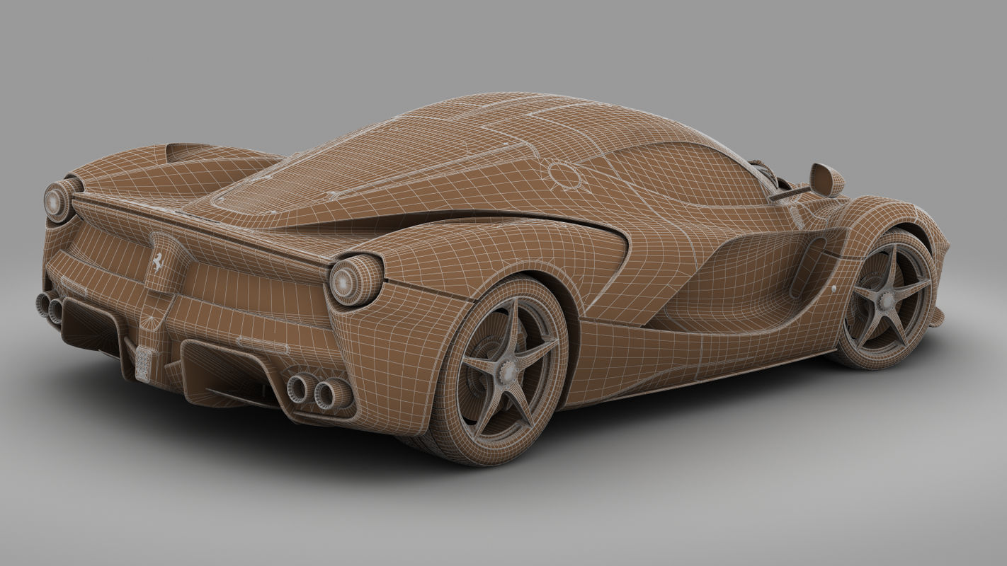 Ferrari LaFerrari 3D model | CGTrader