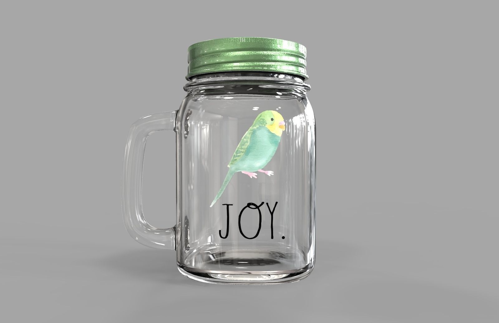 Mason Jars 3D model | CGTrader