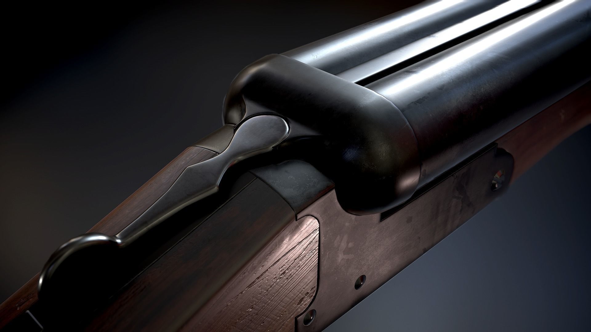 3D model Sawed Off PBR VR / AR / low-poly | CGTrader