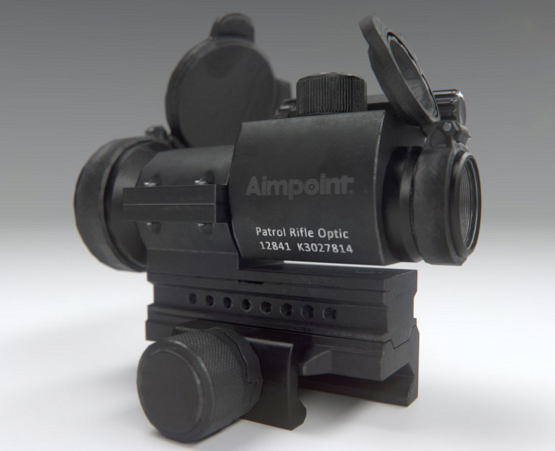 3D model Aimpoint PRO Patrol Rifle Optic VR / AR / low-poly | CGTrader