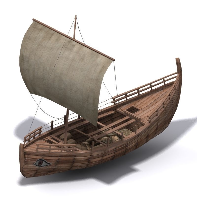 3D model Kyrenia Ancient Trade Ship VR / AR / low-poly | CGTrader