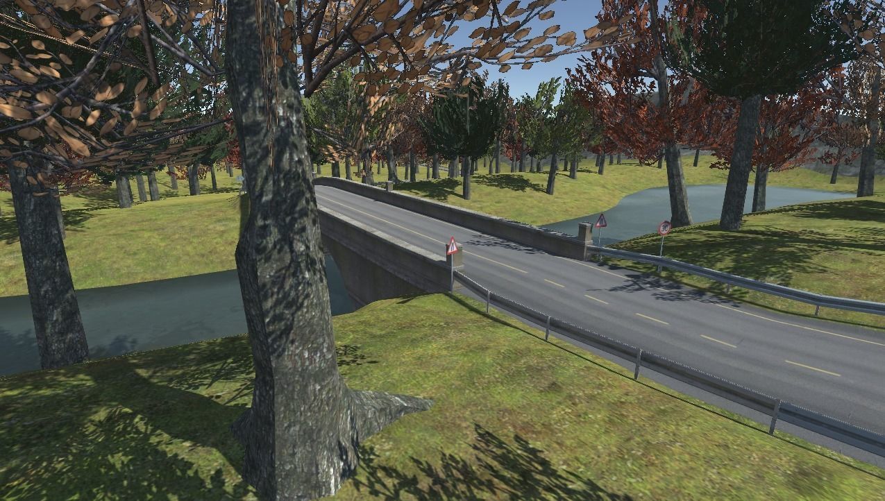 3D model Forest Racing Track VR / AR / low-poly | CGTrader