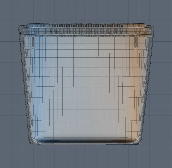Ice cream container 3D model | CGTrader