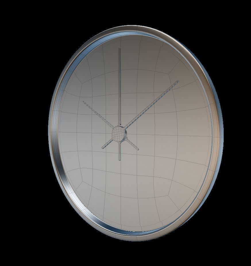 Wall clock 3D model | CGTrader