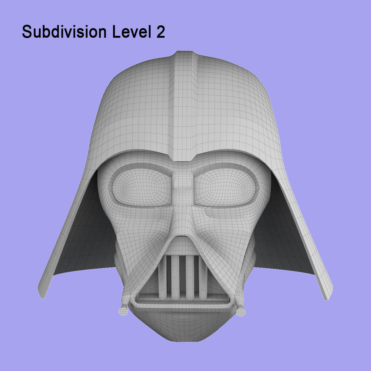 3D model Helmet Darth Wader VR / AR / low-poly | CGTrader