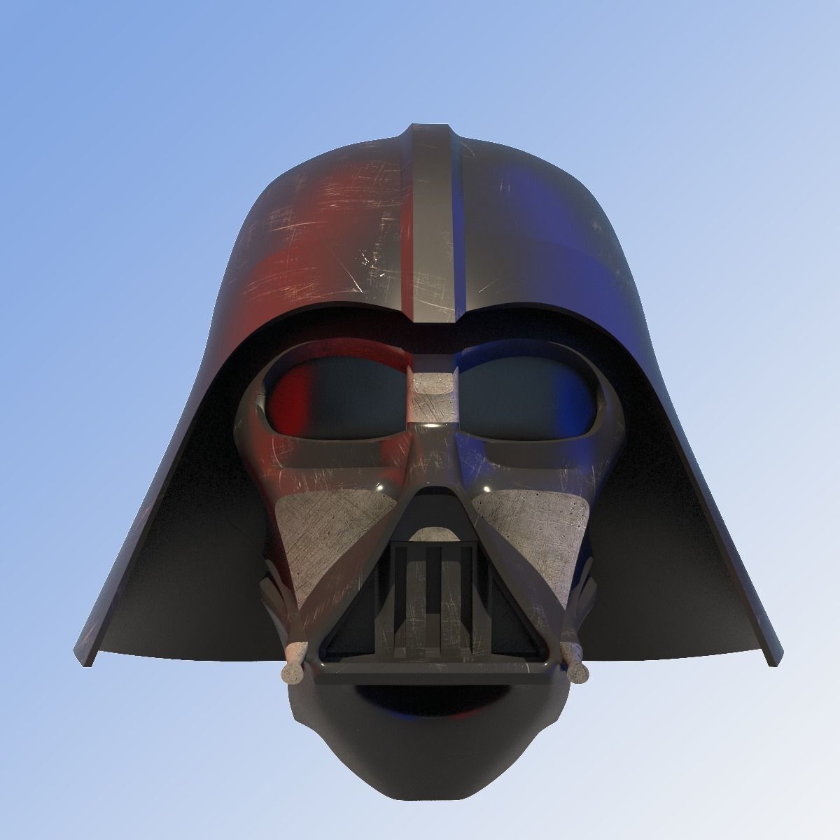 3D model Helmet Darth Wader VR / AR / low-poly | CGTrader