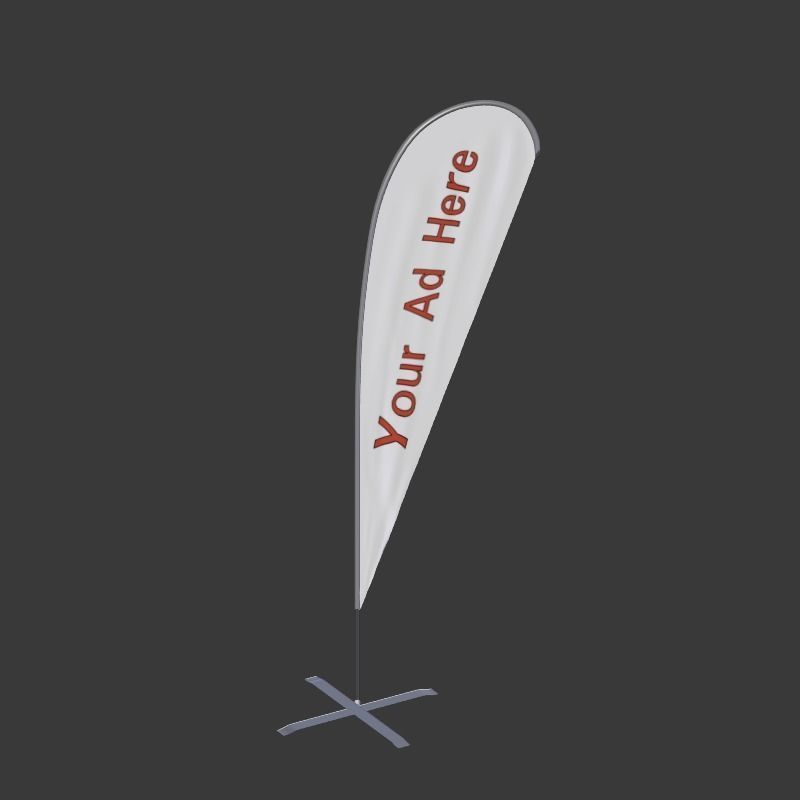 Event Flag 3D model | CGTrader