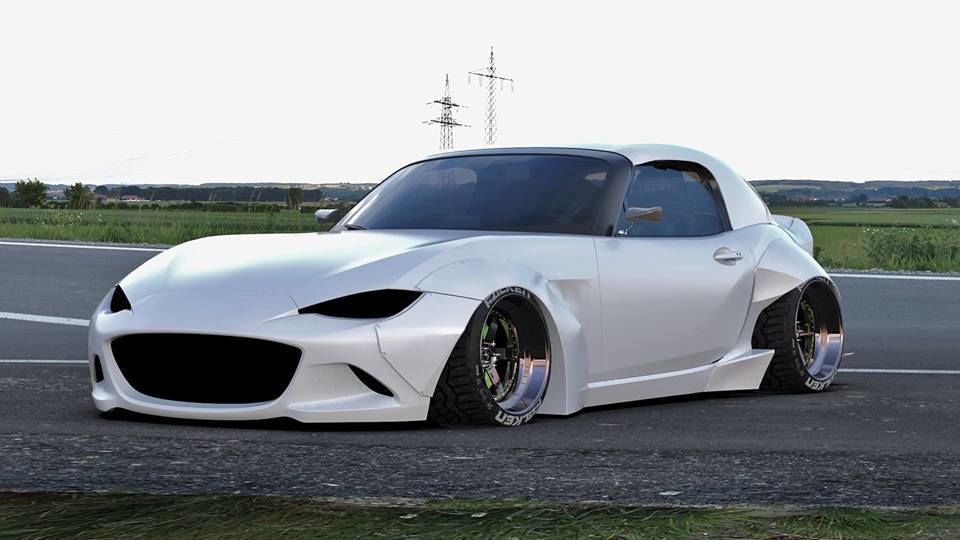 Custom 2016 Mazda miata 3D model | CGTrader