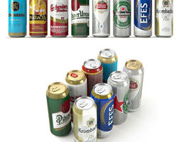 Beer can 3D Models | CGTrader