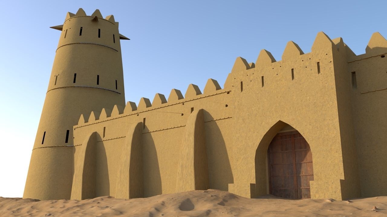 3D model Arab Fort VR / AR / low-poly | CGTrader