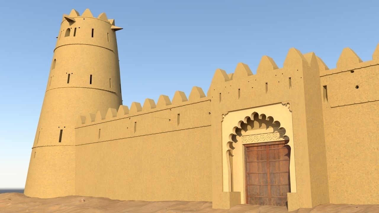 3D model Arab Fort VR / AR / low-poly | CGTrader