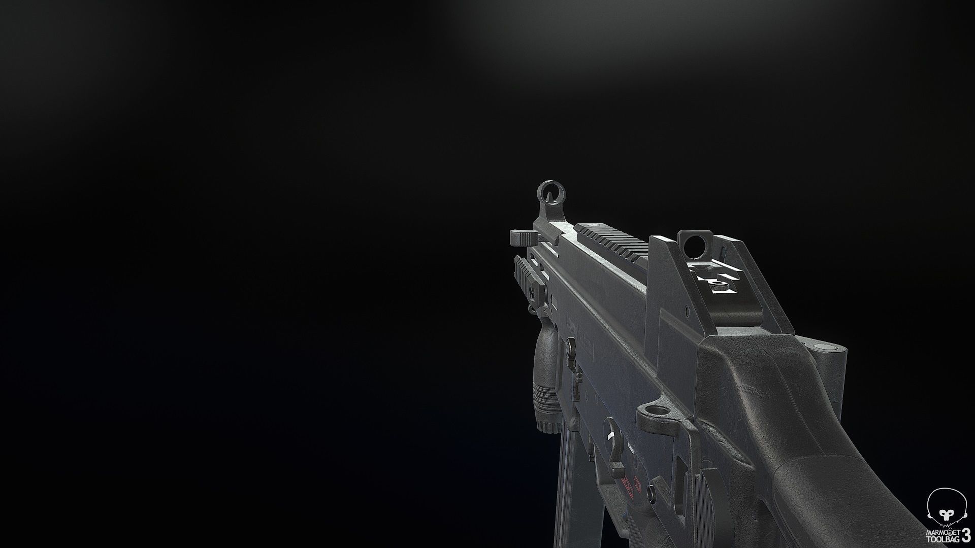 3D model UMP Submachine Gun VR / AR / low-poly | CGTrader