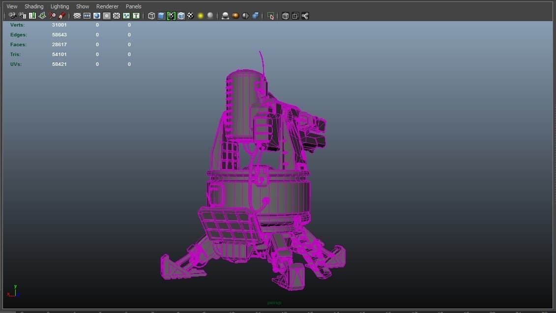 3D model Mega Turret VR / AR / low-poly | CGTrader