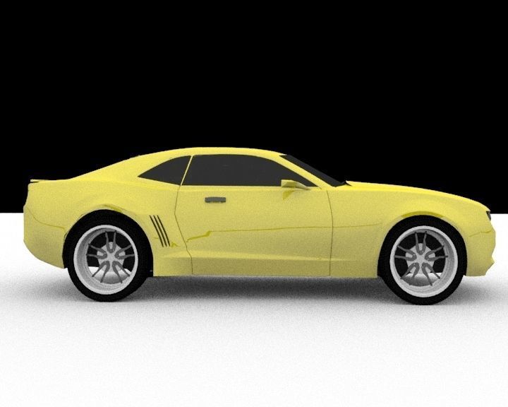 Chevrolet camaro free 3D model | CGTrader