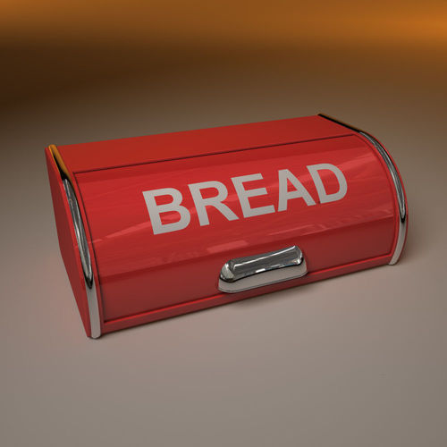 bread box 3D model | CGTrader