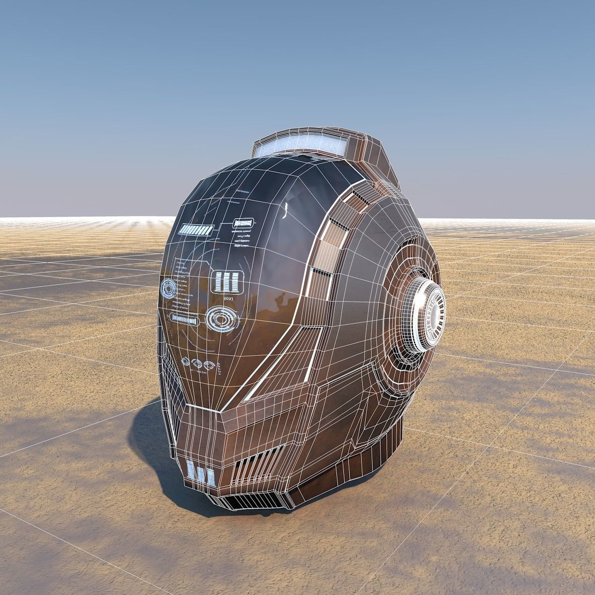 Space Soldier 3D model rigged | CGTrader